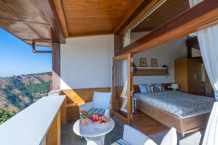 Nook @ Elysium Estate | 2br Valley View Suite - Mashobra