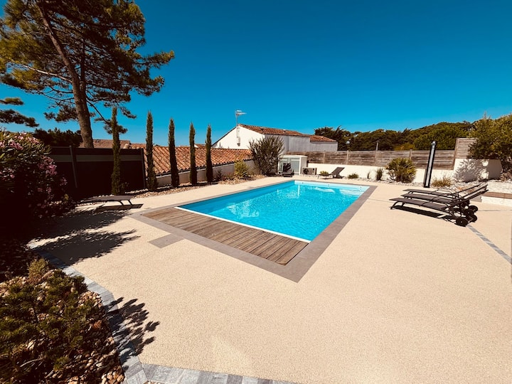 Villa Avec Piscine Chauffée - La Tranche-sur-Mer