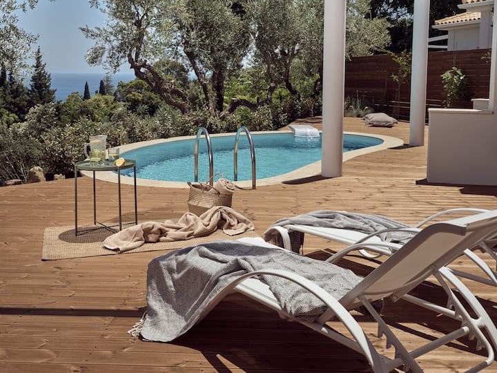 Jo Villa, An Enchanting Escape, Pool & Seaviews - Zakinthos