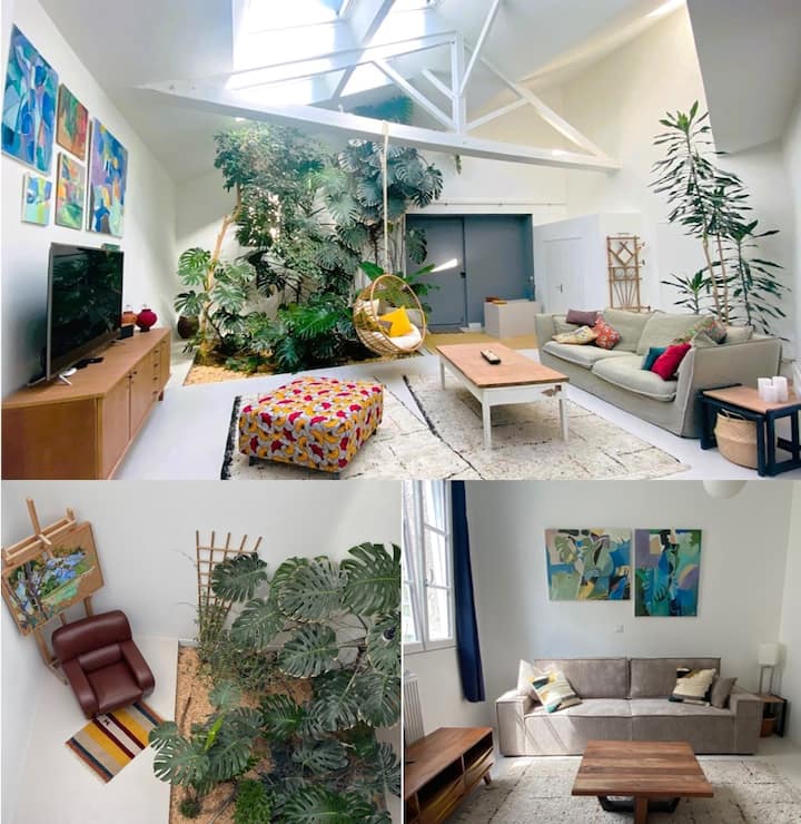 Ateliers Atypiques Avec Jardins Intérieurs - Angers