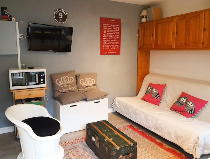 T2 Cabine Cosy – Séjour Tout à Pied à Saint-lary - Piau Engaly