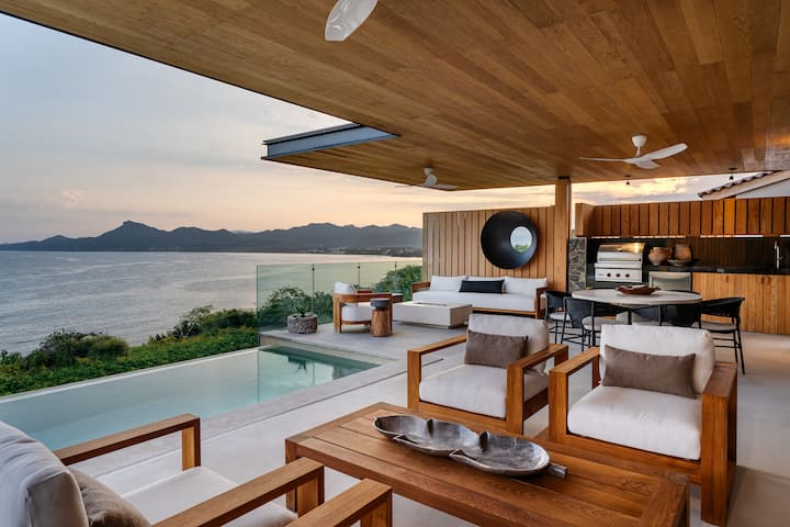 Ocean View Villa Heated Pool & Cook In Punta Mita - Punta Mita