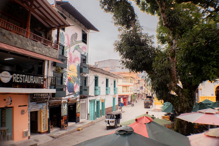 Habitación Con Balcón En El Parque - 202 - San Rafael, Colombia