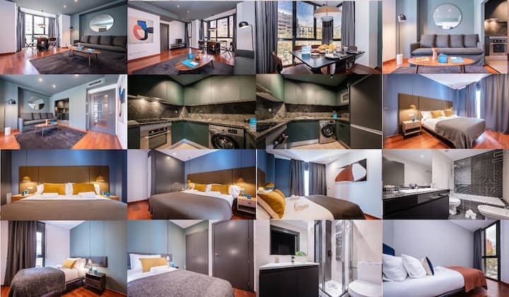 Great Groupflat 9 Bedr 6 Bath Eixample 18 People! - Barcelona