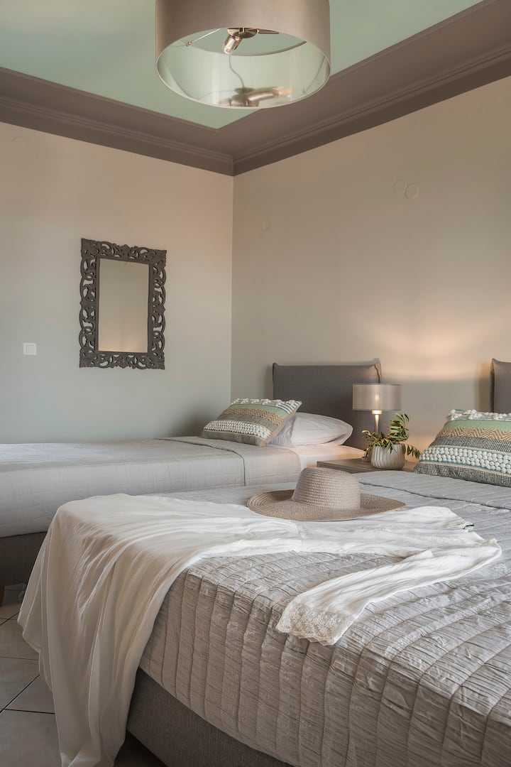 Makis Hotel - Triple Room With Sea View - Cephalonia