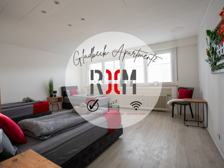 Serviceroom24 - Apartment 2 In Gladbeck Smarttv - Bottrop