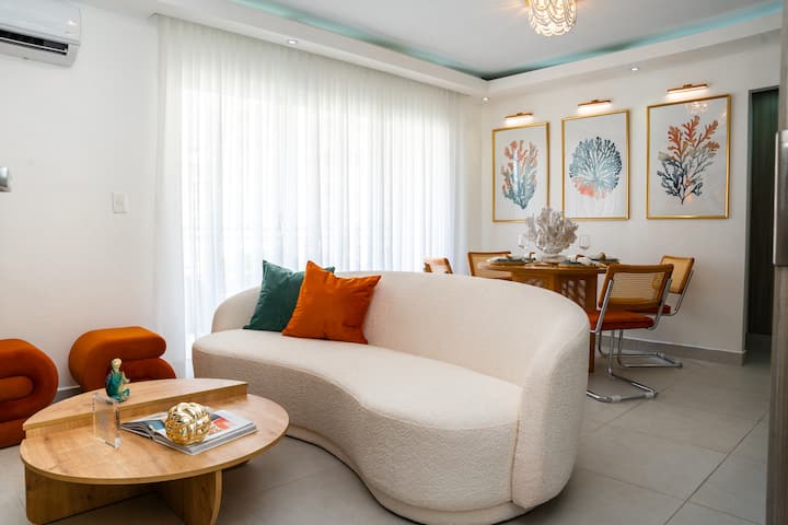 Coastal Dreamscape | Chic 2br Near Beach & Airport - Punta Cana