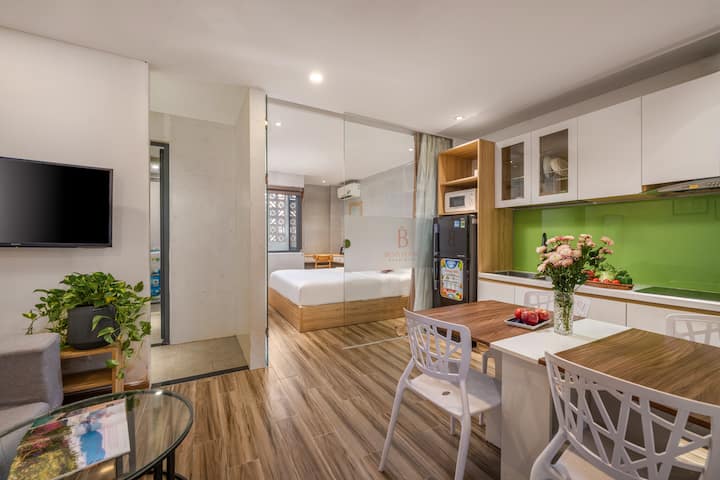 Apt 1 Bed, 2 Floor, 150m My Khe Beach, Wifi 300mb - Provincia de Đà Nẵng, Vietnam