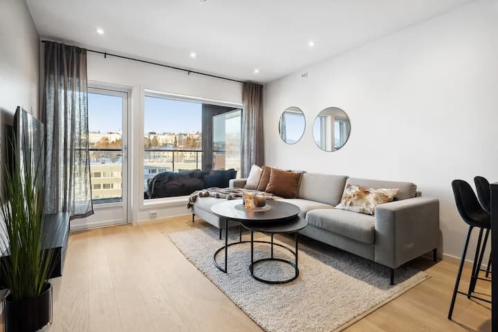 Fin Og Moderne 2 Roms Leilighet - Tromsø