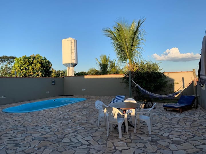 Casa De Piscina Em Brotas - Brotas