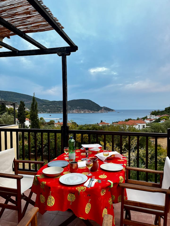 Villa Constantina, Garden @ View - Alonnisos