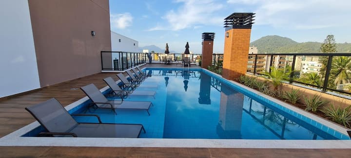 Apartamento Novo Moderno E Aconchegante Em Ubatuba - Ubatuba