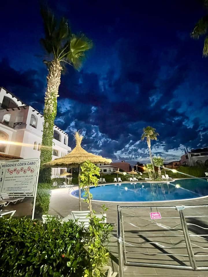Bel Appart En Résidence Martil - Tetouan