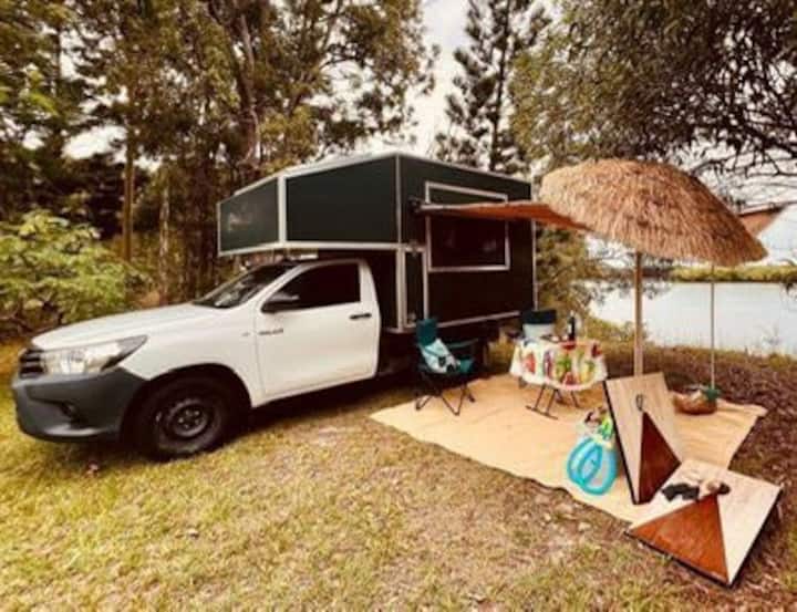 Boho Van Set Up At Your Location - Coolangatta