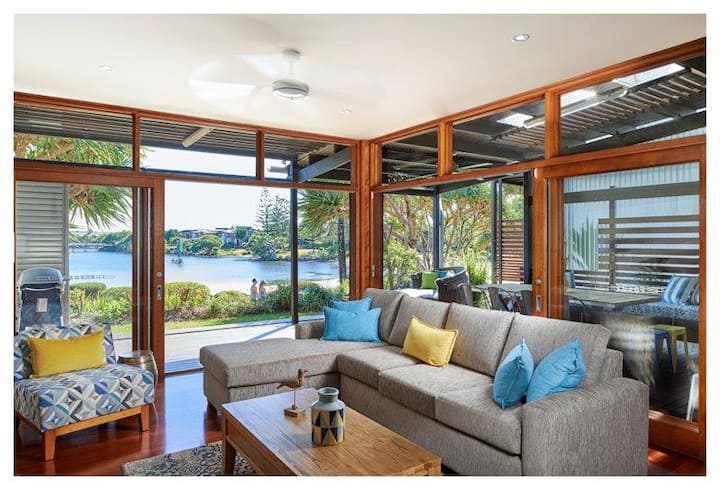 Beach House Sixtyone | Resort Pool & Lagoon Views - Sunshine Coast