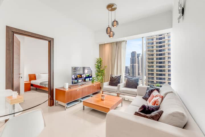 Dubai Marina - Elegant 1 Br On The Canal - Dubai Marina