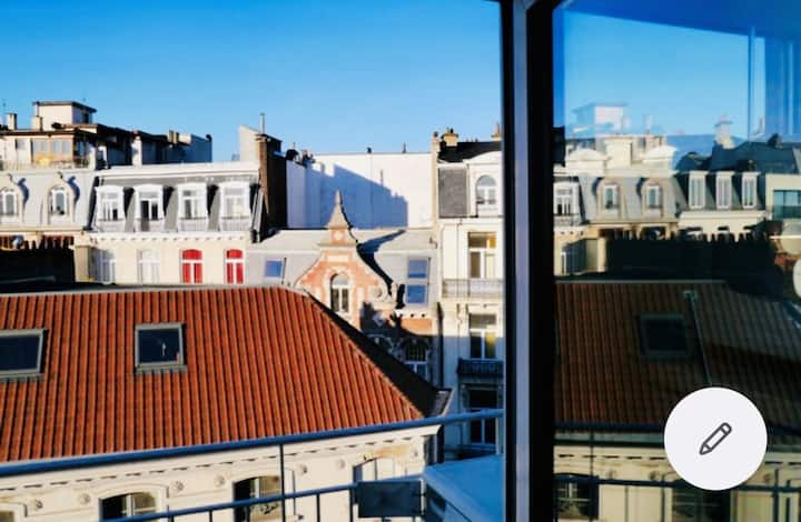 Sunny Rooftop 1 Bedroom Flat - Bruselas