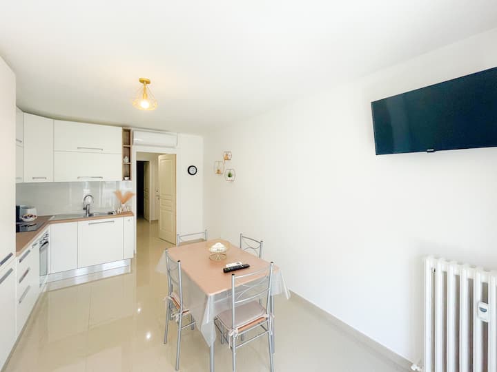 Californie 8pers Parking Ac Wifi - Nizza
