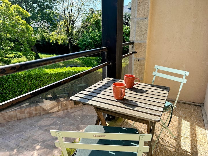 Studio Cosy Rénové – Plage à Pied – Balcon - Bénodet