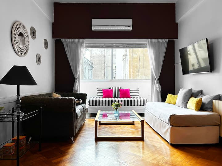 Spacious For 7 Guests. Families/friends. Recoleta - Recoleta