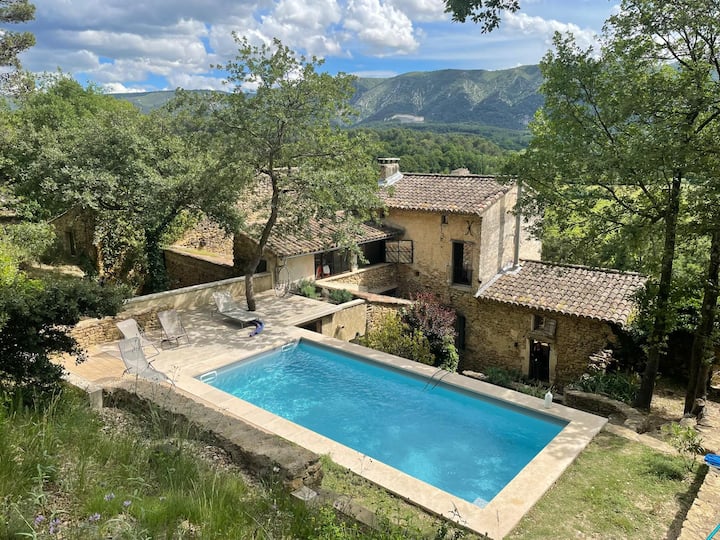 Mas De Charme Avec Vue à Oppède - Gordes
