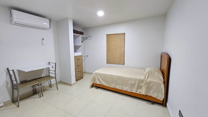 Miniloft Cocina Y Baño Privado Cerca Estadio Bbva - 蒙特雷