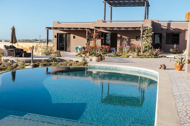 Suite Romántica Con Vista Al Océano Y Alberca - Todos Santos