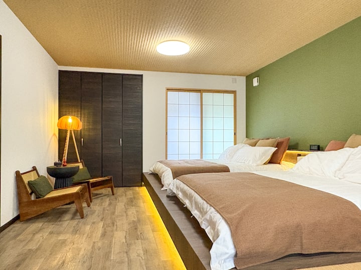 101/地铁站5分钟/紧邻商店街/周边购物便利/直达机场/出行便利/静谧宜居/适合亲朋好友/可做饭 - 大阪府