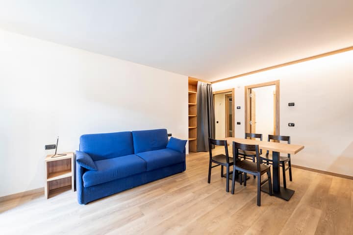 Bilocale Deluxe Con Giardino | Residence Nevegall - Livigno