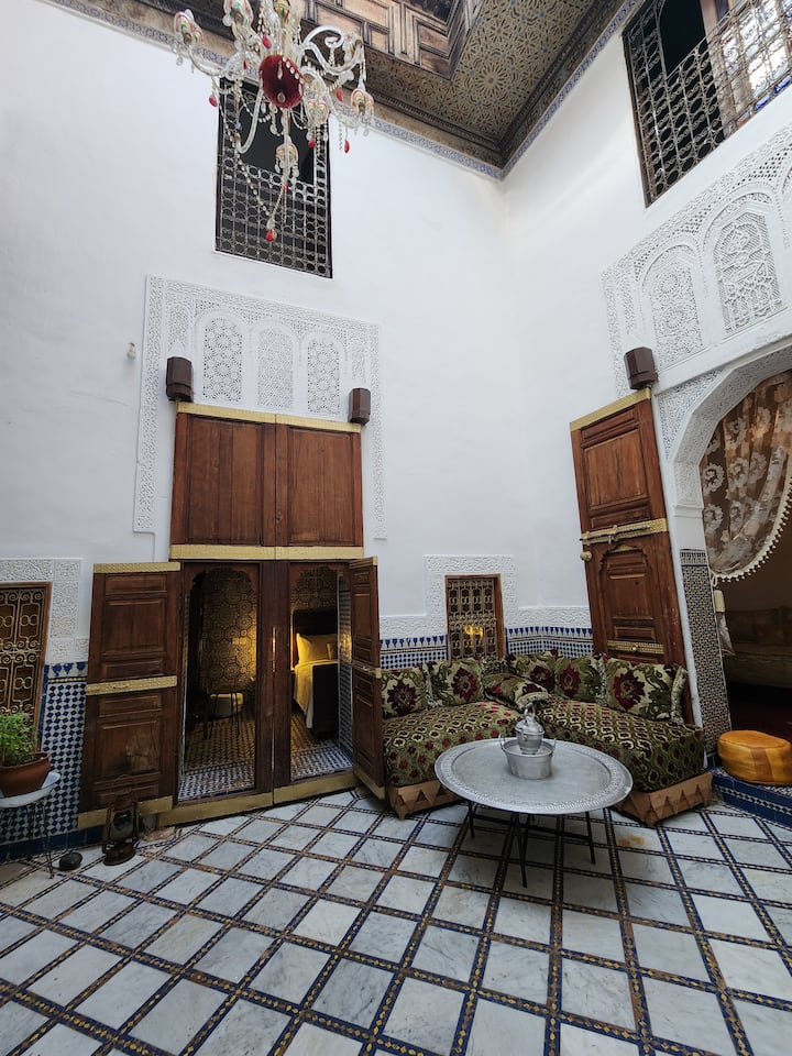 Cozy Moroccan Lounge With View - Fes