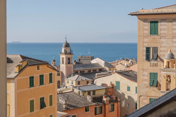 Camogli Vista Mare-8 Posti Letto - Recco