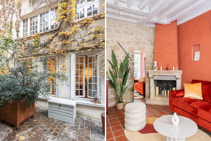 Hidden Gem In The Marais: Duplex For 6 + Sauna - Paris