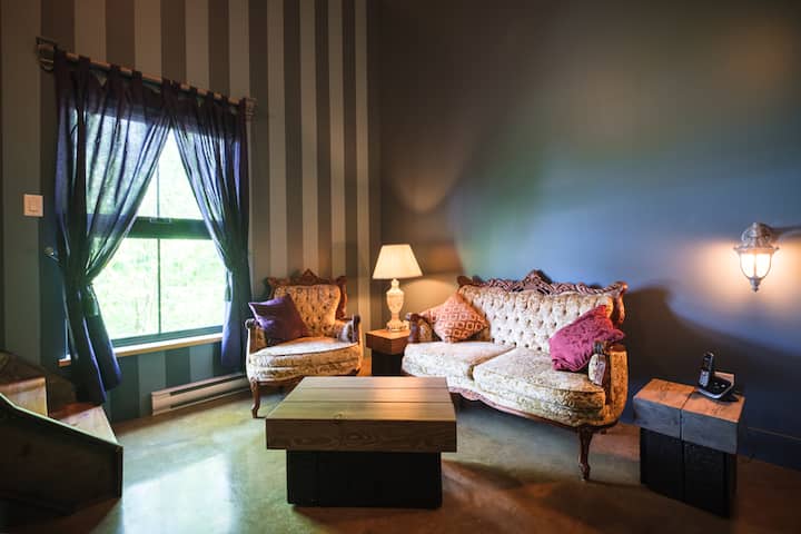 Auberge Sutton Brouërie 1x Lit King + Vue Rivière - Sutton