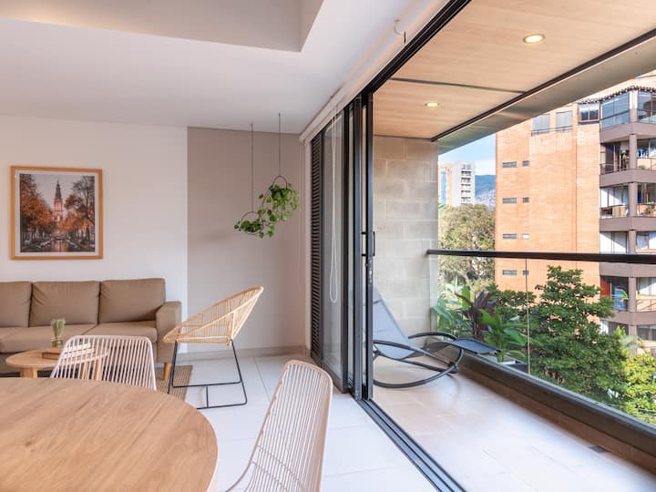 Nok Fancy 3brw/ Balcony In Laureles Medellín - Medellín