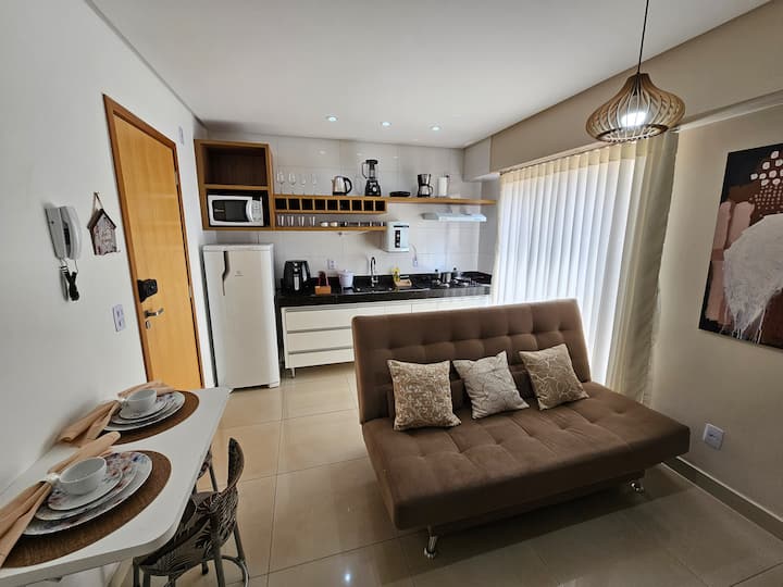 Flat 202 Lindíssimo Ao Lado Shopping Flamboyant - Goiânia