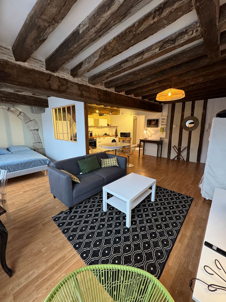 Studio Calme - 48m2 Quartier Cathédrale - Chartres