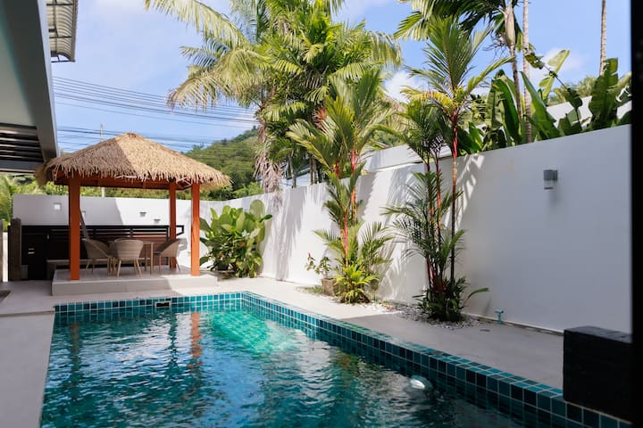 *Serene Villa With Pool & Comfortable Living V68 - Kata Beach