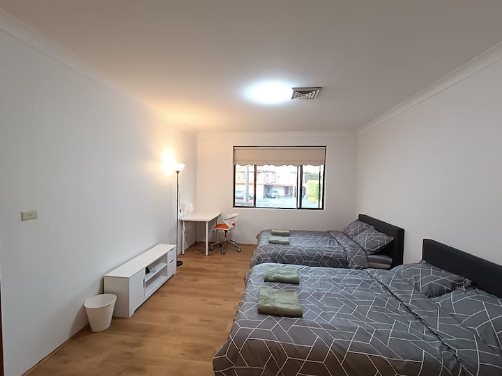Family Room With Attached Bathroom In A Mansion - Parramatta