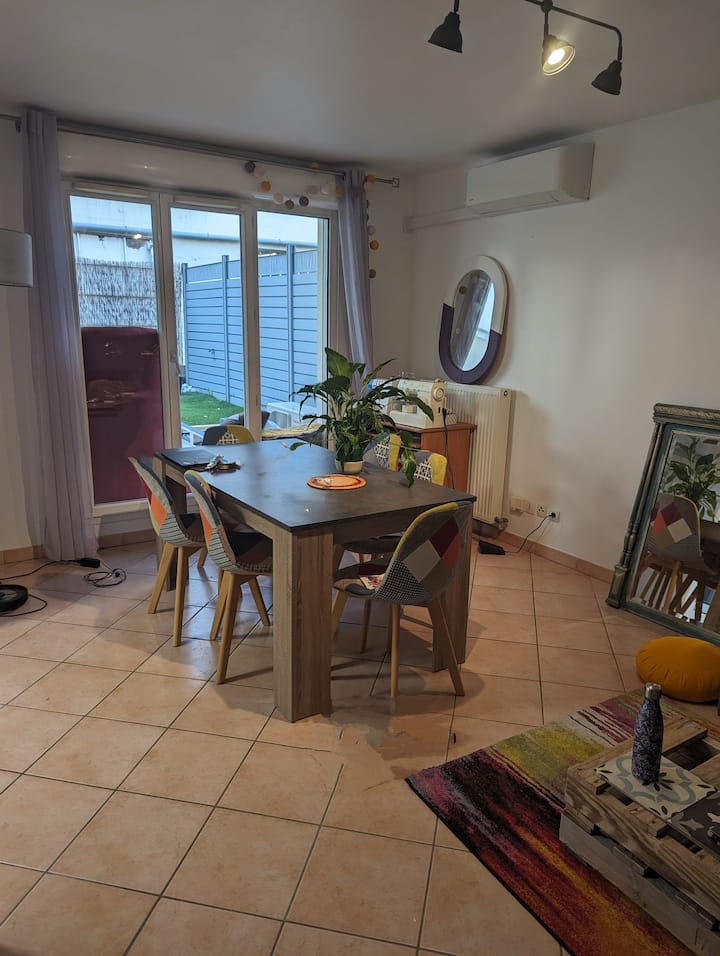 Appartement Jardin, Près Du Tram - Saint-Priest