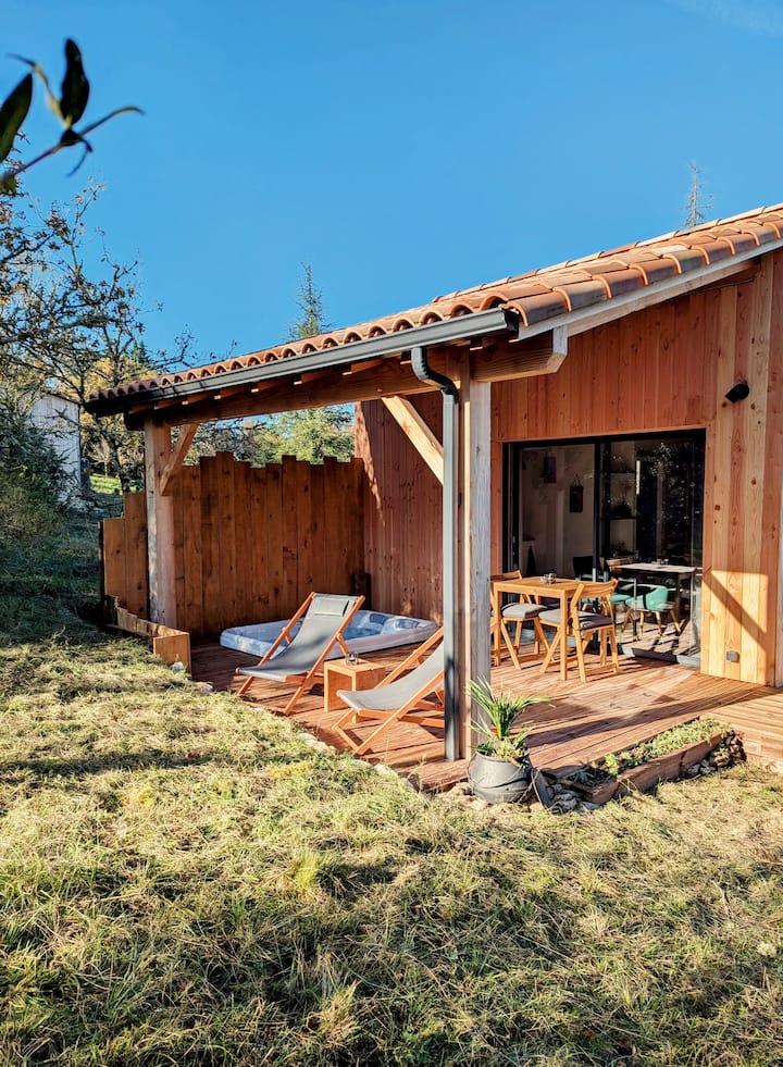 Aux Trois Chênes Lodge Et Spa - Le Quercus - Cahors