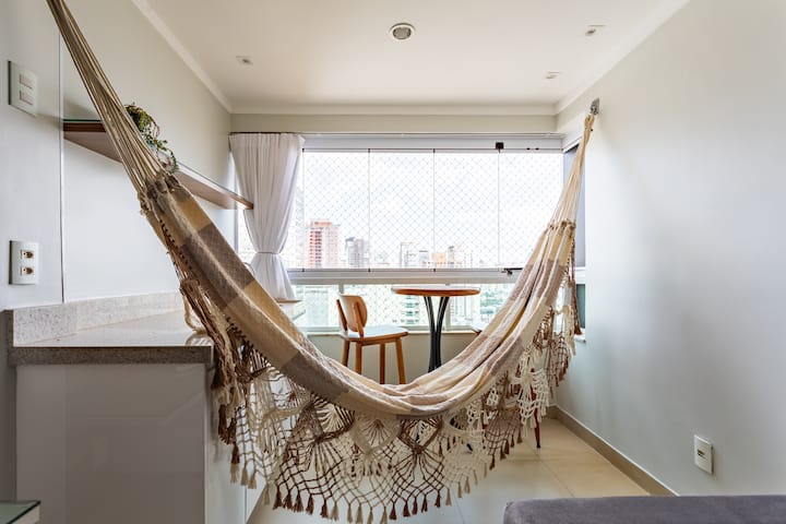 Incrível Apt. 2 Qtos P/ 6 Pessoas C/ Sol Da Manhã - Goiânia