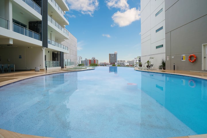 The Black Pearl - Cbd Pool And Gym! - Darwin