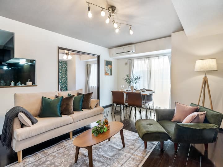 Brand New Lux Central 2bedroom, Ac In Both Rooms! - Sapporo