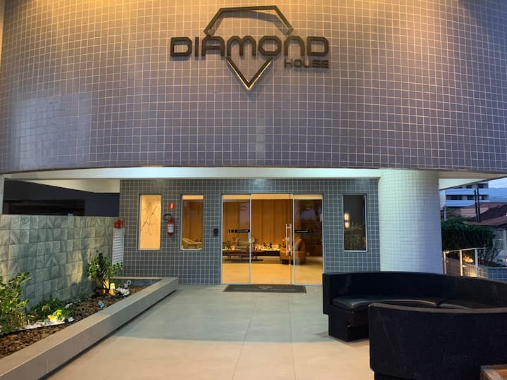 Pé Na Areia Wi-fi Ar-condicionado Piscina Garagem - Praia Grande