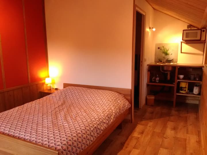 Chambre Indépendante 2 Personnes - Auberge - La Mure