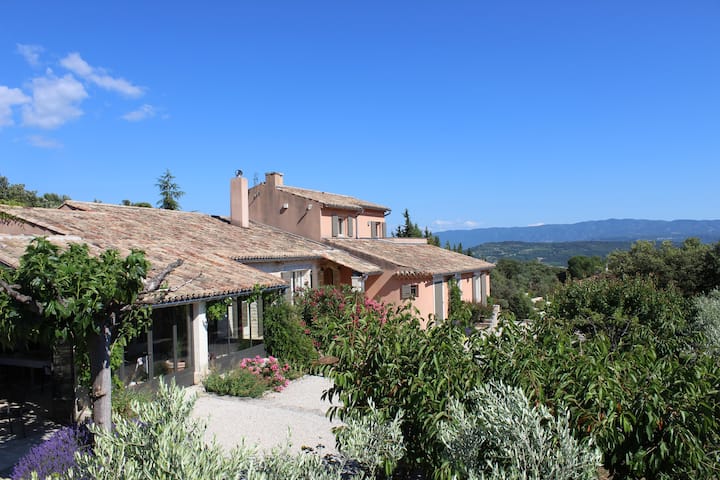 Splendide Villa Piscine Avec Une Magnifique Vue - Apt