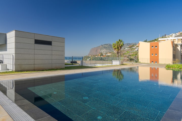 Premium Family Flat 3-bedroom Ocean Views And Pool - Funchal