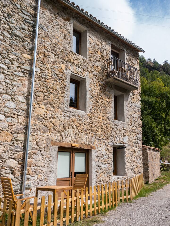 Apartament Amb Terrassa A Una Antiga Masia* - Ribes de Freser