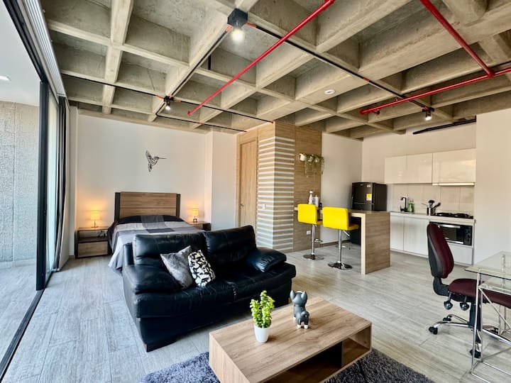 Cozy Loft | 300 Mb Wifi | 10 Min Metro Station - Sabaneta
