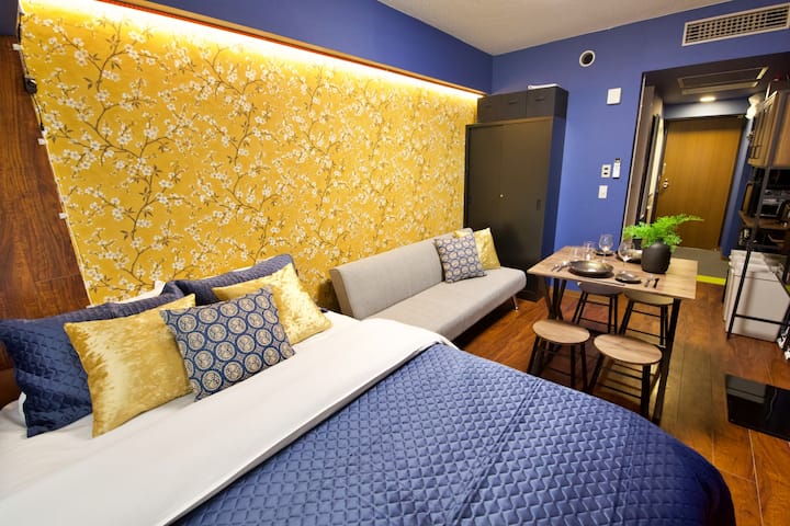 [New Open]jr新大阪駅東口歩30秒／交通便利／ホテルリネン使用／最大3名 - Itami